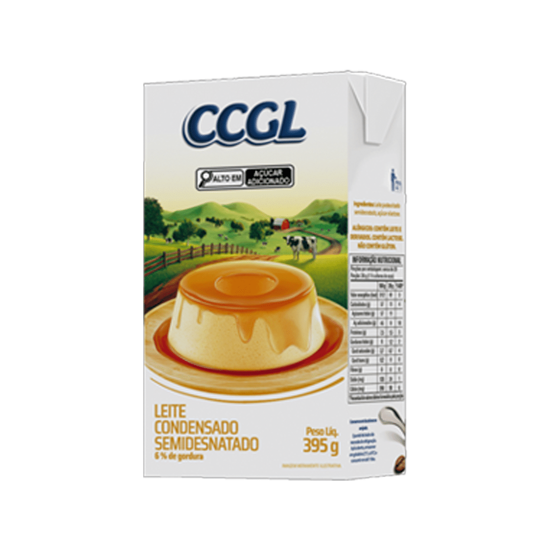 Leite Cond Semidesnatado CCGL 395G – Avant Atacarejo